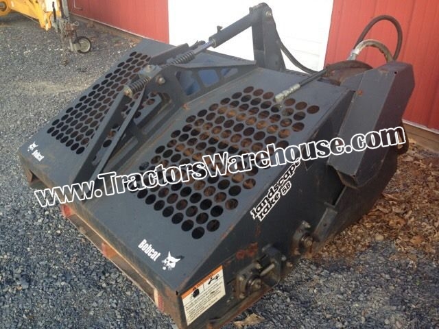 Bobcat 5B Skid Steer Loader Landscape Rake Attachment Nice And Clean ...